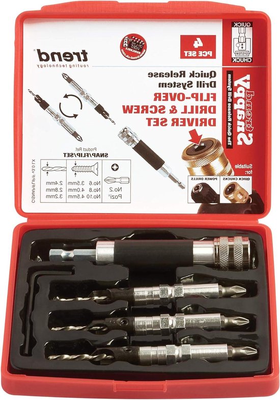 Snappy Flip Over Driver Set - 4 Piece Set met Set met SNAP/FLIP/SET | bol