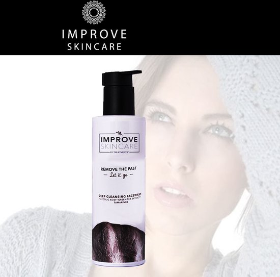 Improve skincare- Remove the Past - Let it go - Deep cleansing facewash ...