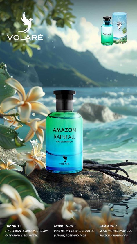 Amazon Rainfall parfum 100 mL | bol