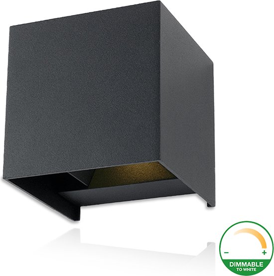 LED Cube - Wandlamp - Buitenverlichting - Decoratie - LED Verlichting ...