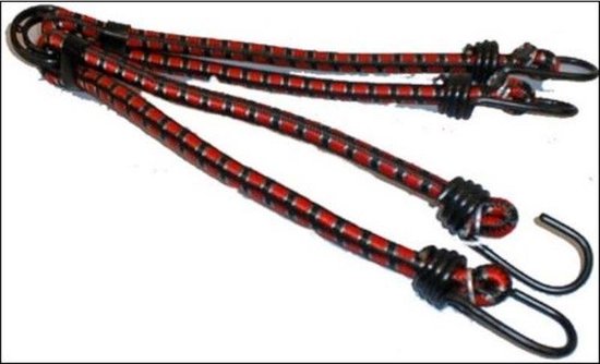 Bibia Snelbinder met 4 armen - Elastisch - 10 mm x 60 cm - Voor fietsen ...