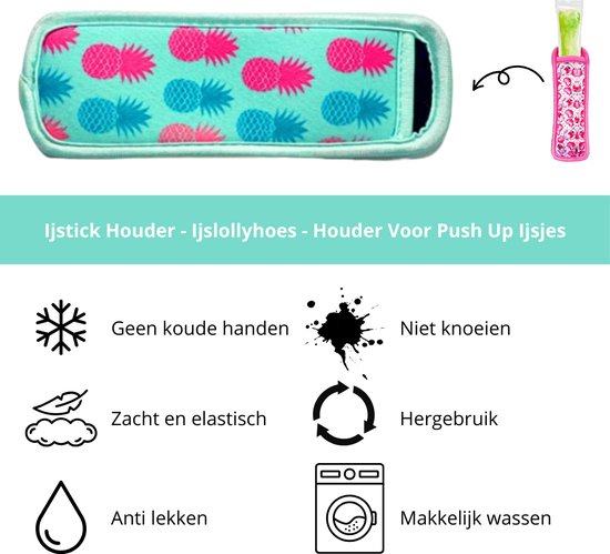 Ijslollyhoes - Ijsjeshouder - Popsicle Holder - Houder Voor Push Up ...