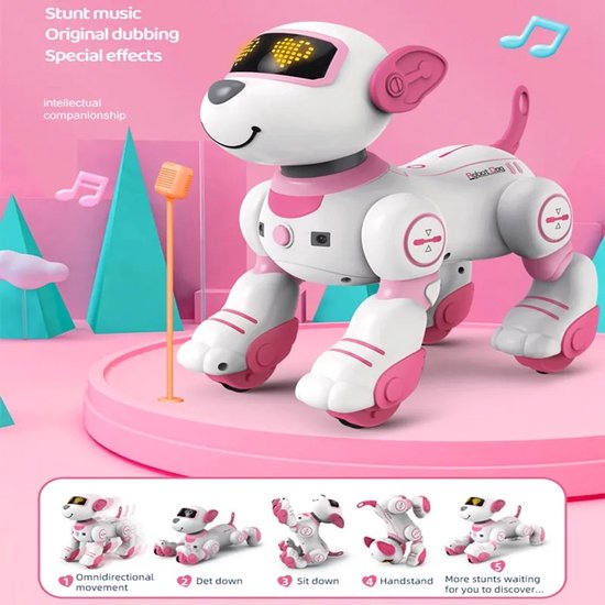 ROSE Robot Elektronische Hond Stunt Lopen Dansend Speelgoed ...