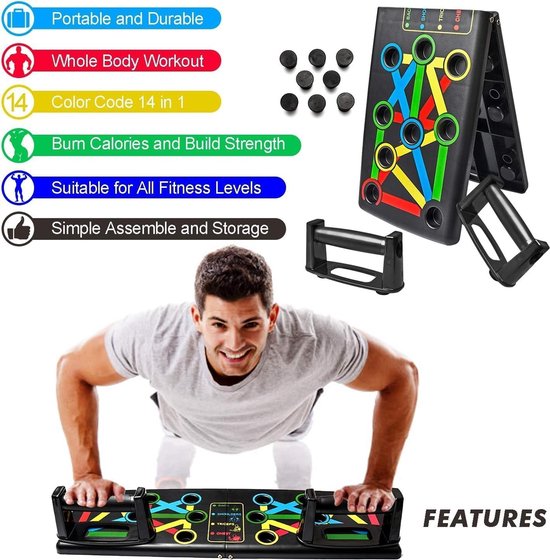 Push Up Bord - Push Up Board - Fitness Bord - Fitness Board - Push Up ...