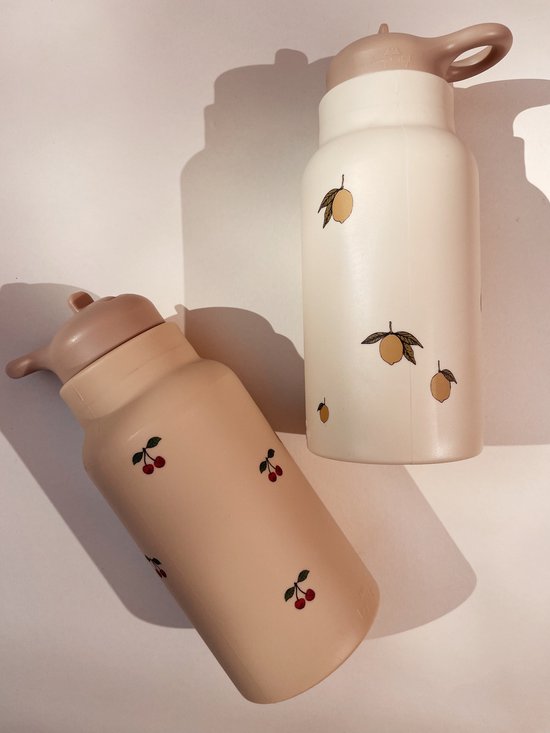 Konges Sløjd Siliconen Drinkfles 420ml - Lemon | bol