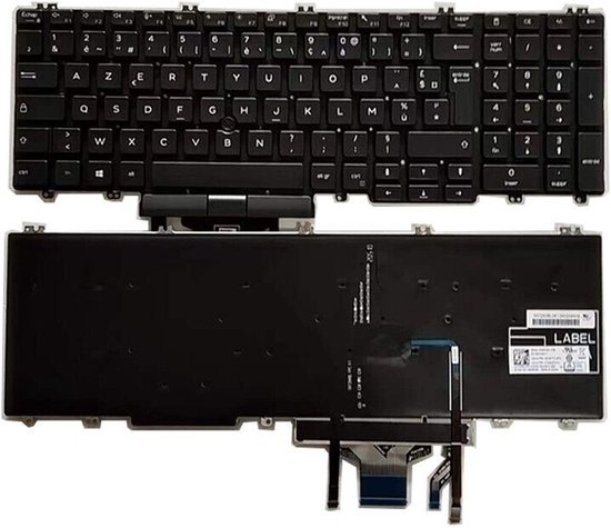 Notebook Toetsenbord (Azerty-Frans Layout) geschikt voor o.a. Dell ...