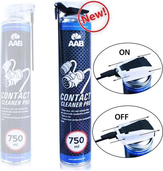 Contact Cleaner PRO 750ml Set of 3 - Powerful Contact Cleaning Agent ...