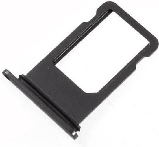 iPhone 12 Simkaart Houder Zwart / Sim card tray black Dubbel | bol