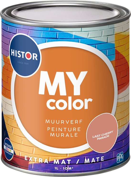Histor MY Color Muurverf Extra Mat - Reinigbaar - Extra Dekkend - 2.5L ...