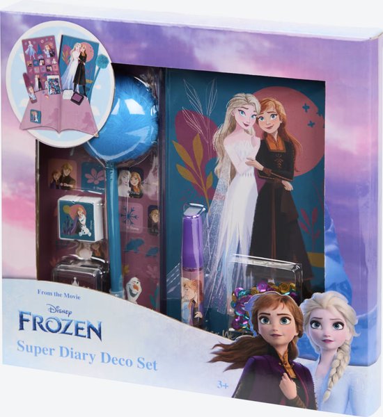 Frozen 2 Dagboek Knutsel Pakket - 2 Soorten - Elsa & Anna - Tekenen ...