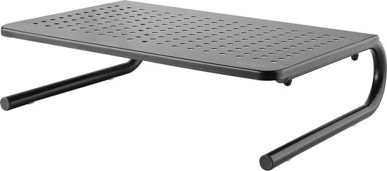 TV-houder wandmontage - Monitorverhoging aluminium 37 cm ...