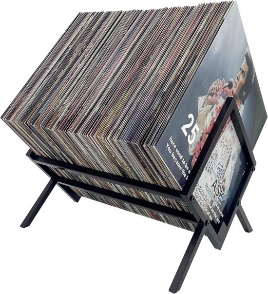 Lp Opbergsysteem - Lp Houder - Lp Koffer - Voor 70 Platen - Metaal ...