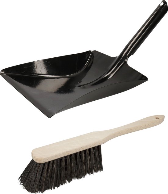 Brumag Stoffer en Blik set Vikan - voor buiten - blik van metaal ...