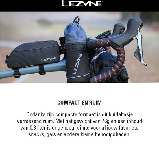 Lezyne Energy Caddy XL - Compact buidelzakje - Stevig en veilig - 0,8 ...