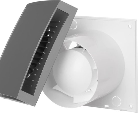 Badkamer ventilator Stille Afzuigventilator - Muurventilator 100mm Ø ...