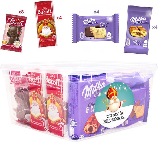 Mélange Lotus Biscoff, Libeert & Milka Sinterklaas - "Qui a la dent ...