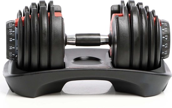 Verstelbare Dumbbells Set 24KG - 2 STUKS - Smart Dumbbell - Halterset ...