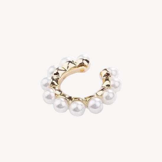 Margot Bardot Infinite Pearl Ear Cuff | bol