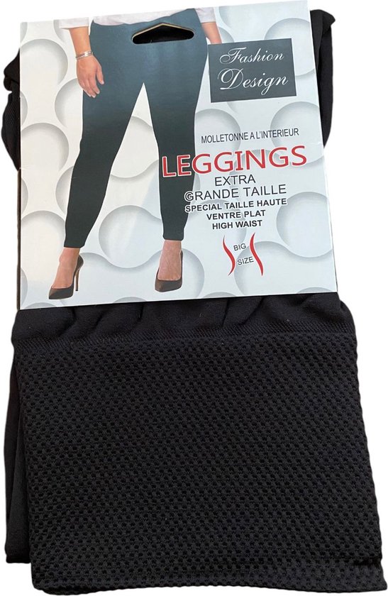 Dames Thermo Legging -Thermo Broek - Fleece - Verstevigende Hoge Taille - Grote Maat -... | bol