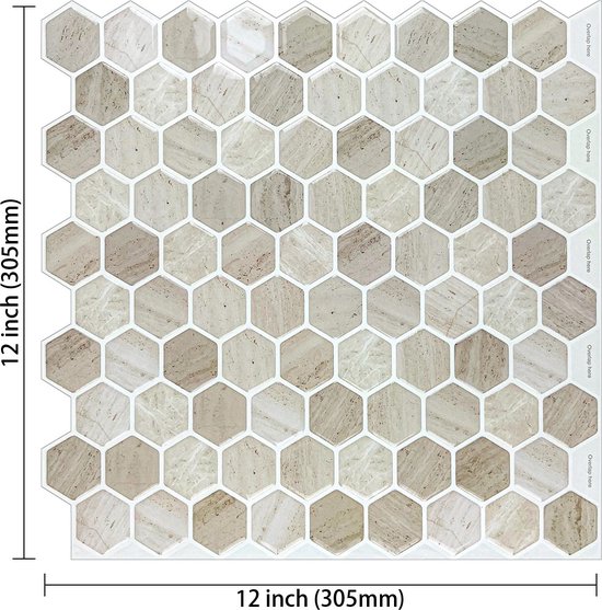 Vividtiles Plak Tegels - Tegelstickers - Muur Stickers - Keuken ...