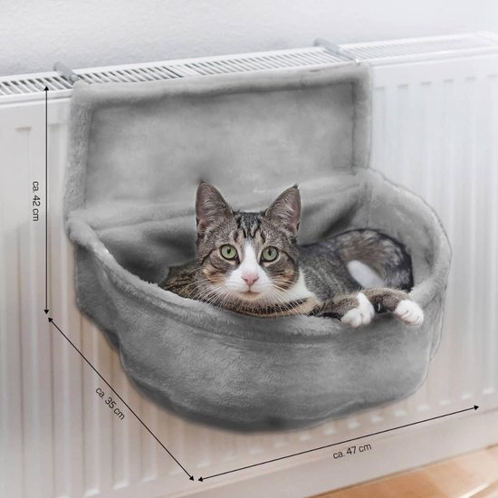 Equivera Radiatorhangmat Kat - Hangmat Kat - Kattenmand Radiator ...