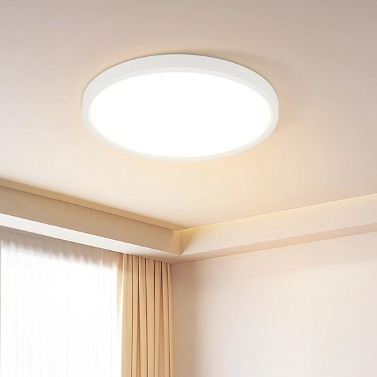 LED Plafondlamp Rond 17cm - IP44 Badkamerlamp voor Slaapkamer, Keuken ...