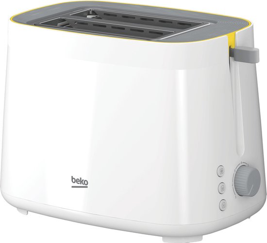 Beko TAM 4220 W broodrooster 6 2 snede(n) 800 W Crème | bol