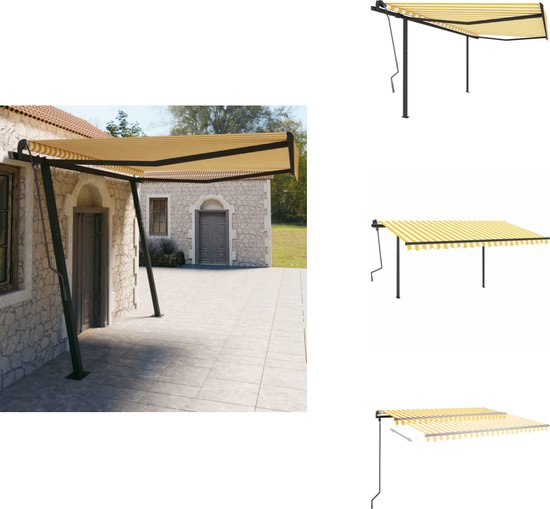 vidaXL Uitschuifbare Luifel - Uitschuifbare Luifels - Uittrekbare ...