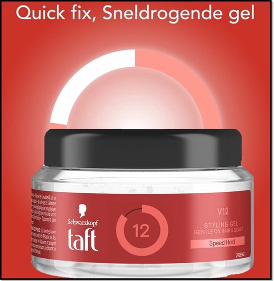 Taft V12 Gel - Voordeelverpakking 3 x 250 ml | bol