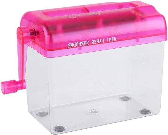 Mini Manual Paper Cut Hand Shredder - Portable Shredder for Office Home ...