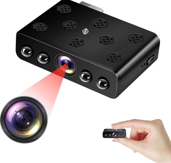 Equivera Spycam - Mini Bewakingscamera - Kleine Camera - Verborgen ...