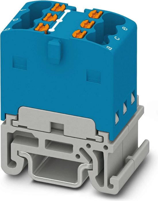 Phoenix Contact rijgklem met push-in aansluiting 6-draads 1.5mm2 ...