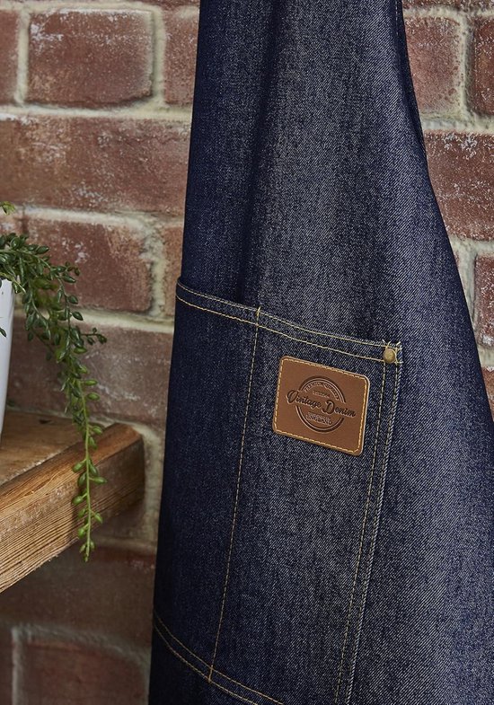 British Style Kitchen Apron for Women - 100% Cotton, Modern Design ...