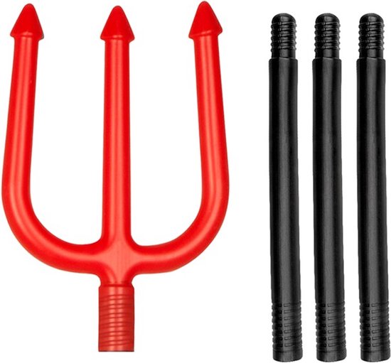 Drietand - Duivelsvork - 4dlg. - 112cm | bol