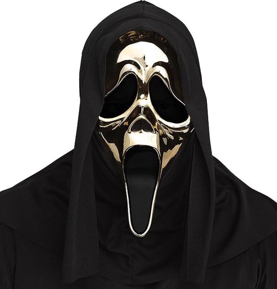 Scream Masker - Ghost Face - Special Golden Metallic Edition - Fun ...