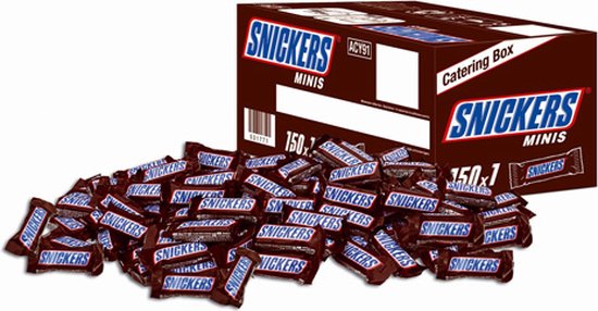 Snickers - Mini's - 150 stuks | bol