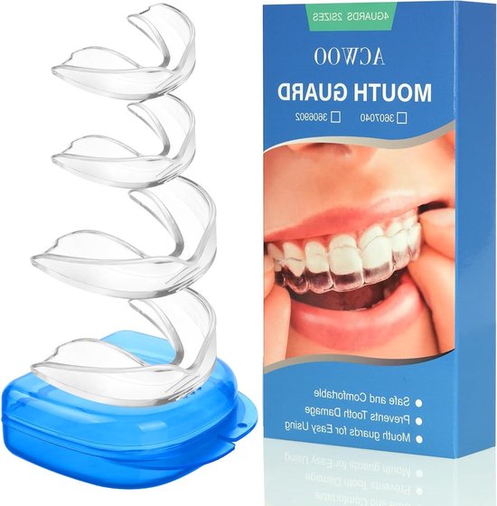 Teeth Grinding Mouthguard 4 Pack Splint Night Splint Bite Splint For ...