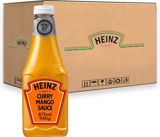 Heinz - Curry Mango Sauce - 6x 875ml | bol
