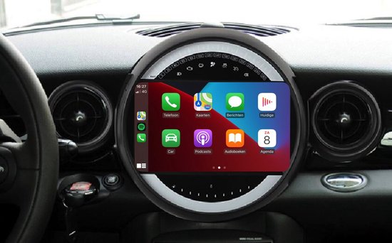 2024 Android 13.0 Radio Display voor Mini Cooper R56 (2006-2015) - Met ...