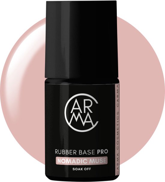CARMA COSMETICS RUBBER BASE - NOMADIC MUSE - BEIGE RUBBER BASE - CARMA ...
