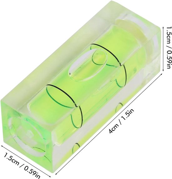 Mini Spirit Level Bubble - 5-Pack van Kwaliteitsniveau voor Precisie ...