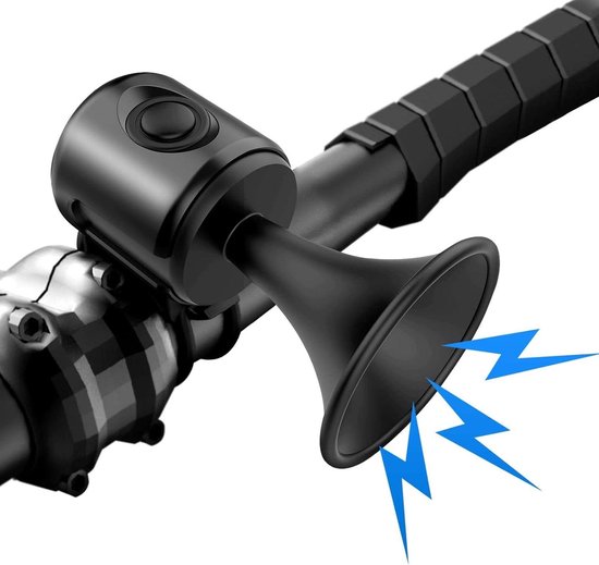 Toeter fiets - 120dB Waterdichte Fietsbel Elektrisch Geluid Geschikt ...