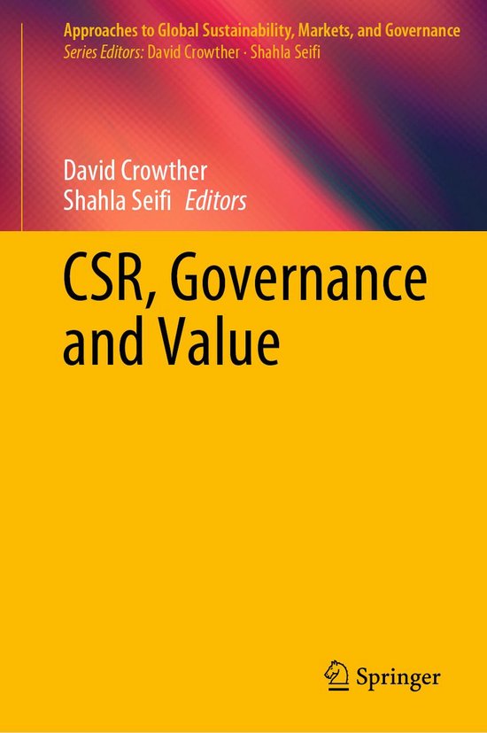 Approaches to Global Sustainability, Markets, and Governance - CSR ...