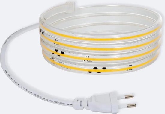 COB LED strip 230V Warm-wit 3000k | 5m | bol