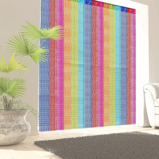 Terrasdeur Deurgordijn 100 x 200 cm Ondoorzichtig Vliegengordijn ...