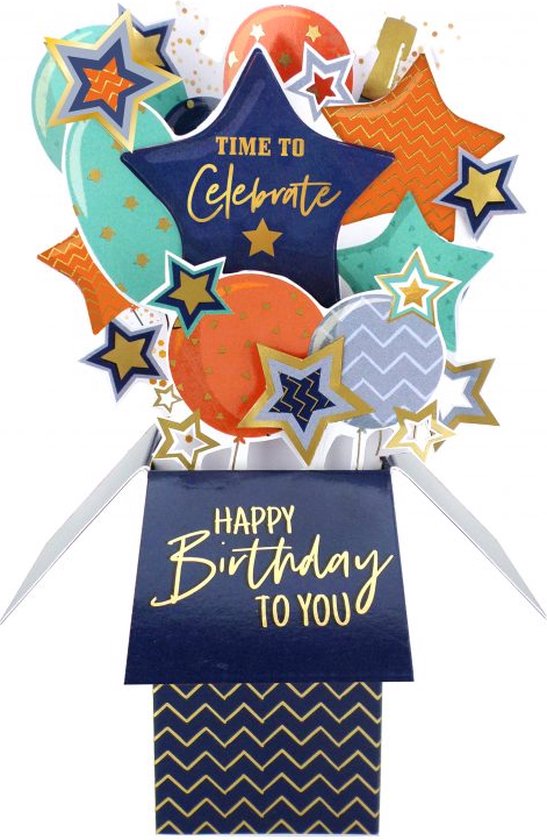 Clever Cube You're Awesome Sporty Smiles! Verjaardag Pop Up Wenskaart ...