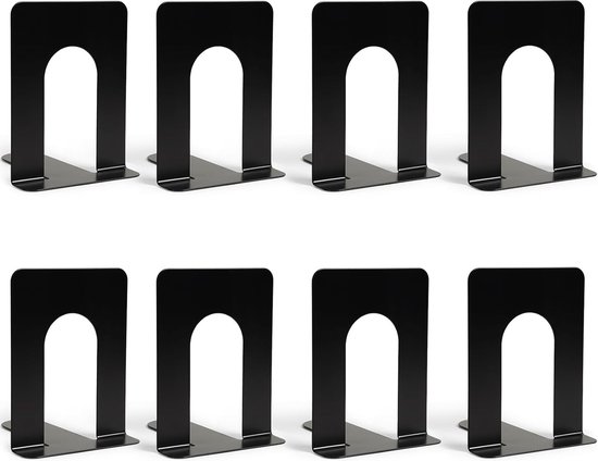 Inovra ® 4 Parr Boekensteunen, Metalen Boekenhouder voor Boekensteunen ...