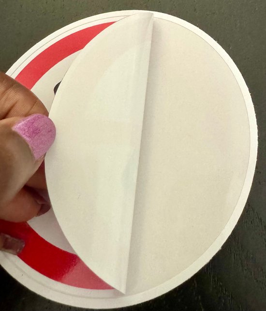 5 Stickers van 20 cm | Verbodsstickers ISO 7010 Betreden van ruimte ...