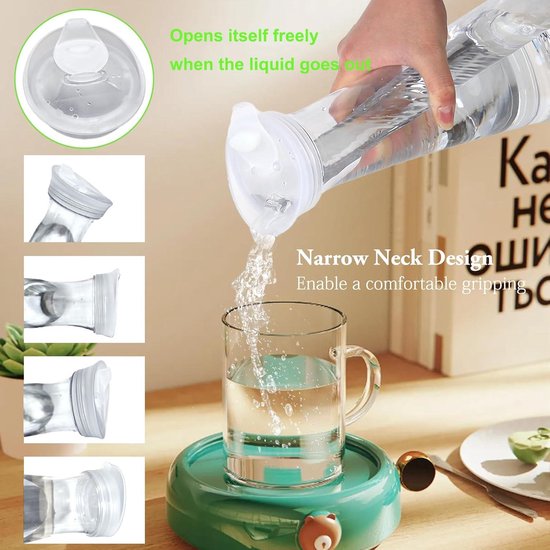 Waterkaraf - Water karaf glas - 1.5 liter - glazen karaf met deksel ...