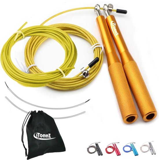 Springtouw voor Crossfit Training - Mannen Vrouwen - Met Zonder Ballast ...